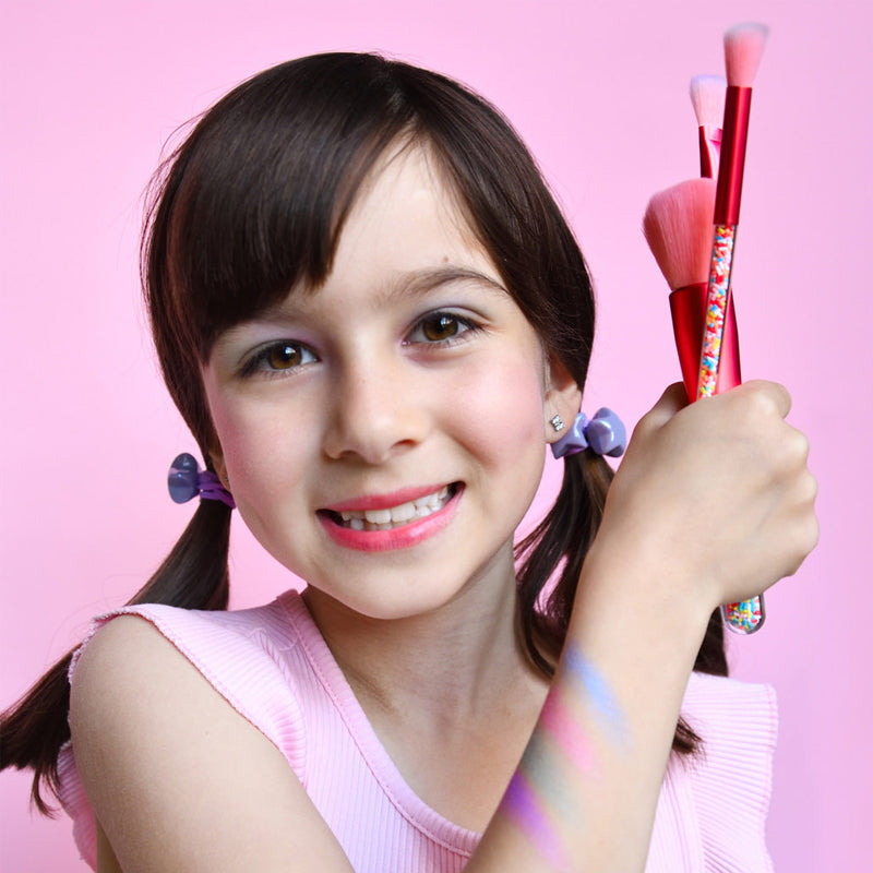 No Nasties Kids Twinkle Sprinkle Make Up Brush Set – Little Suite