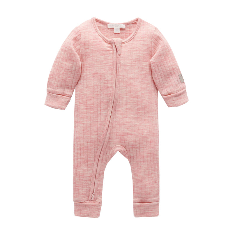 Purebaby Merino Wool Growsuit in Rosie – Little Suite