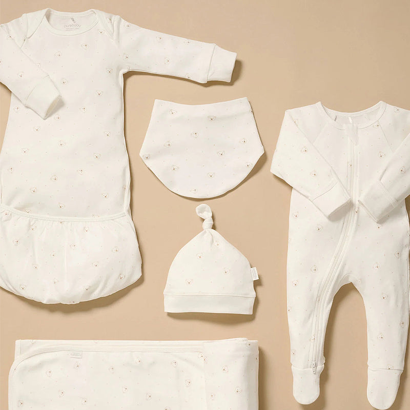 Purebaby Organic Vanilla Bear Welcome Baby Pack – Little Suite