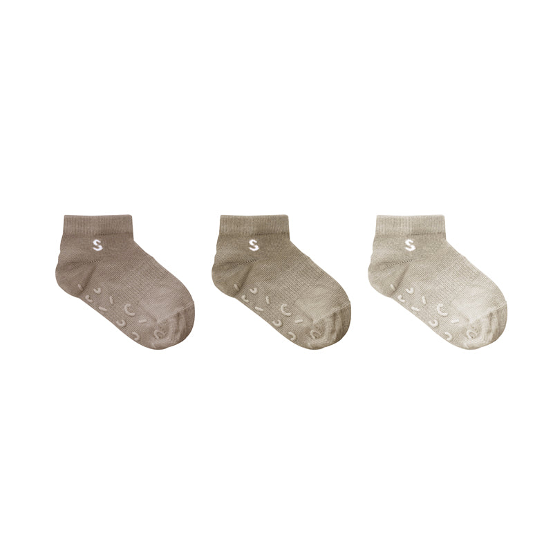 Stuckies Sandy Sneaker Socks - Set of 3 – Little Suite
